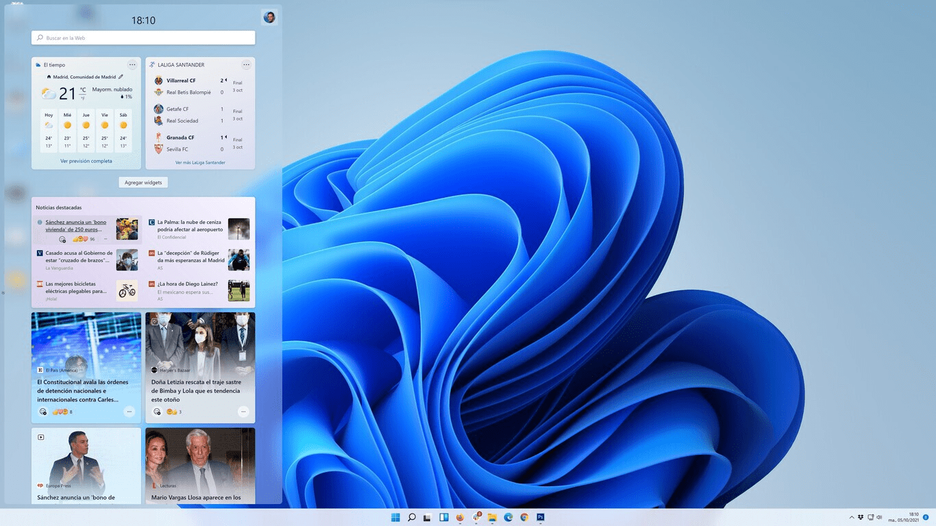 Los widgets de Windows 11 tienen una nueva opción para mantenerte ...