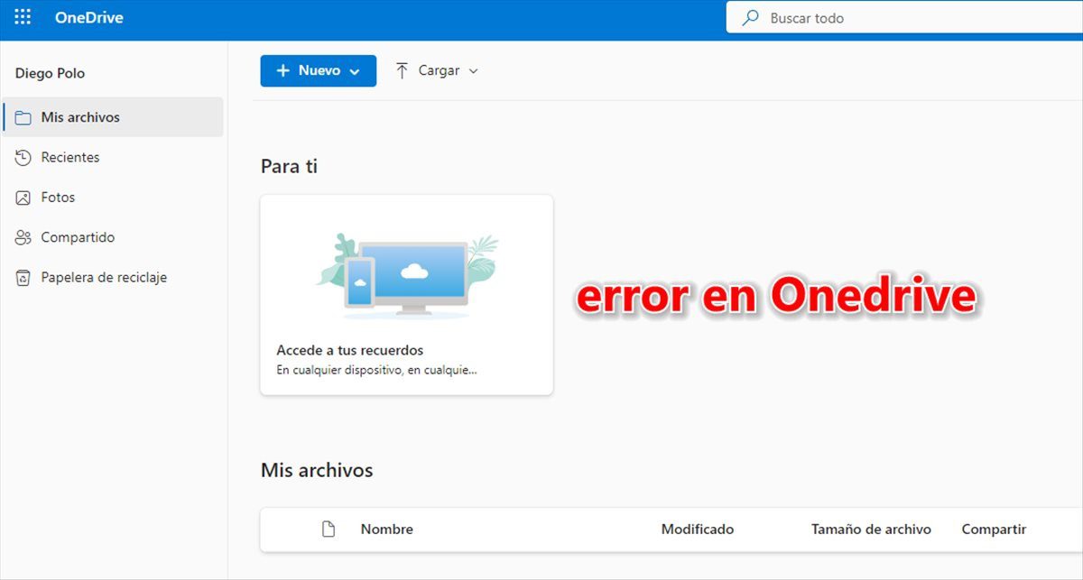 OneDrive presenta problemas en todo el mundo, y nadie puede recuperar sus archivos - Mega ...