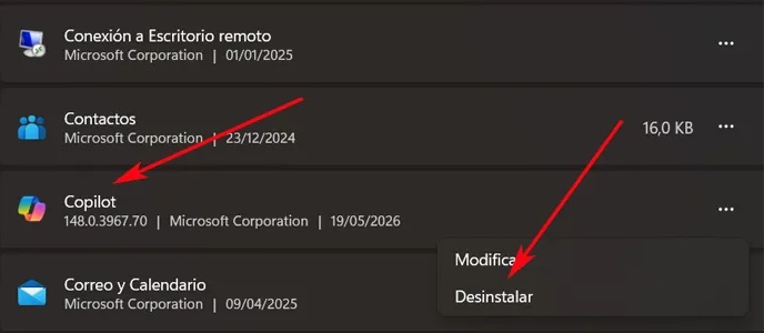 Así puedes eliminar Copilot de Windows 11 y evitar que la IA siga ...